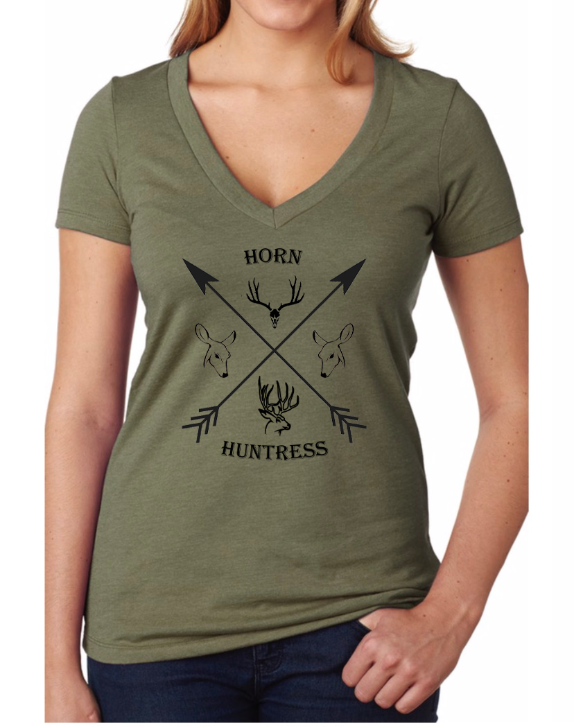 Bowhunting T-shirts For Her | Girls Who Hunt T-shirts – Buckwild Gear ...